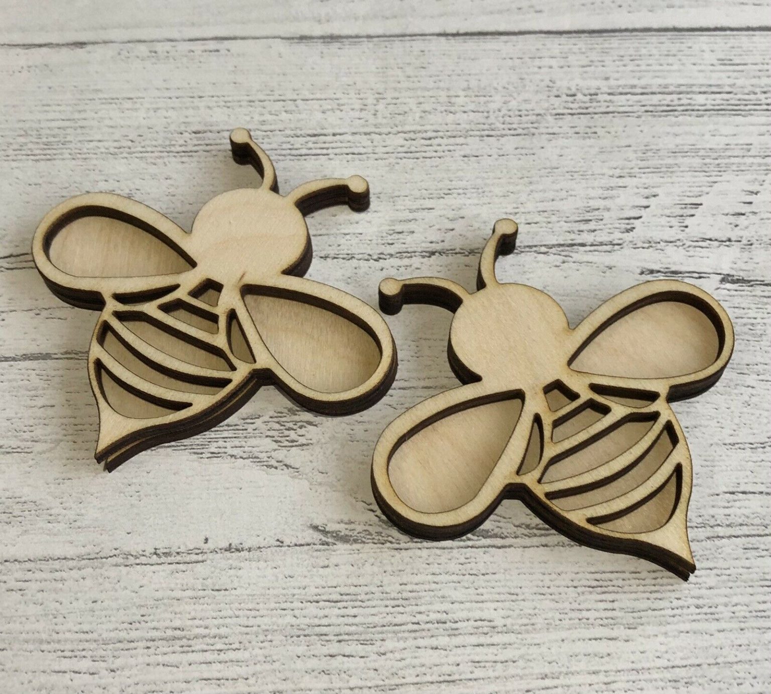 3D Bee Craft Shapes - RainbowRhinoLaser