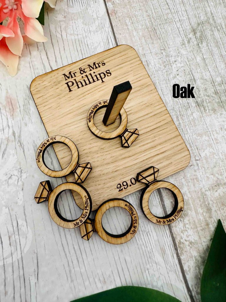 Wedding Favour Mini Party Games Ring Toss - RainbowRhinoLaser